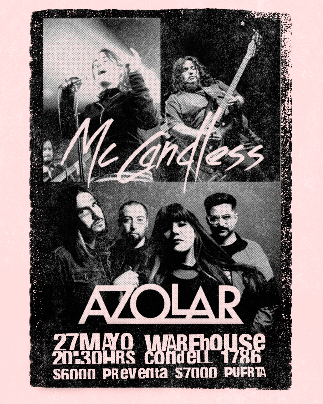 Azolar y McCandless unen fuerzas para show en Warehouse - Música y ...