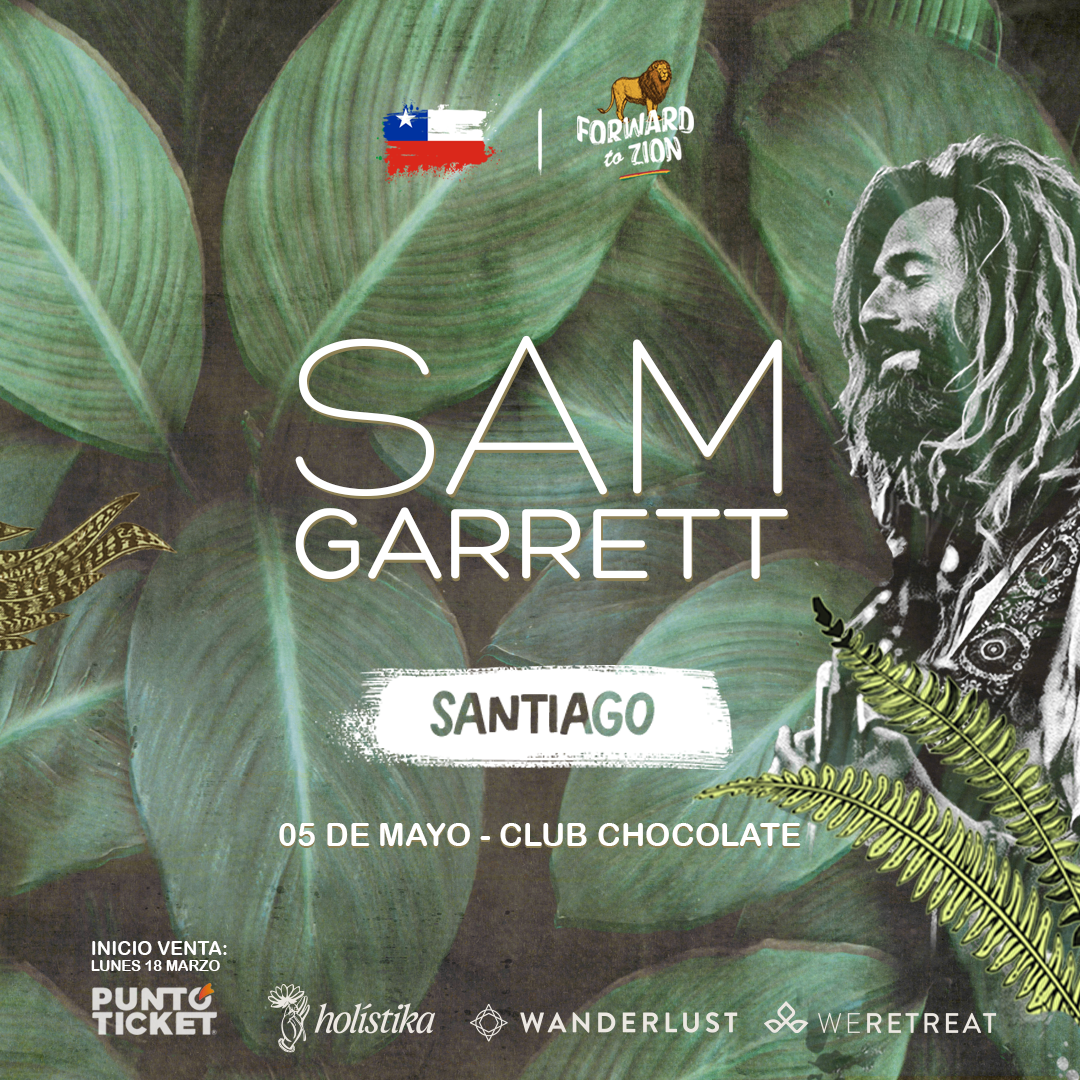 Sam Garrett debutará en Chile en mayo - Música y Espectáculo
