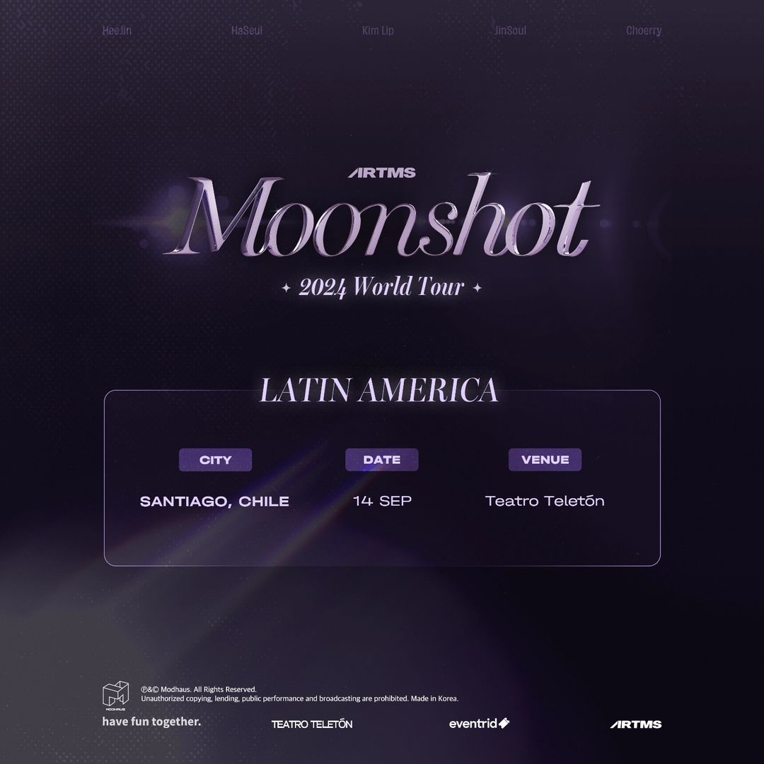 ARTMS alista su debut en Chile: Fecha, lugar y venta de entradas ...
