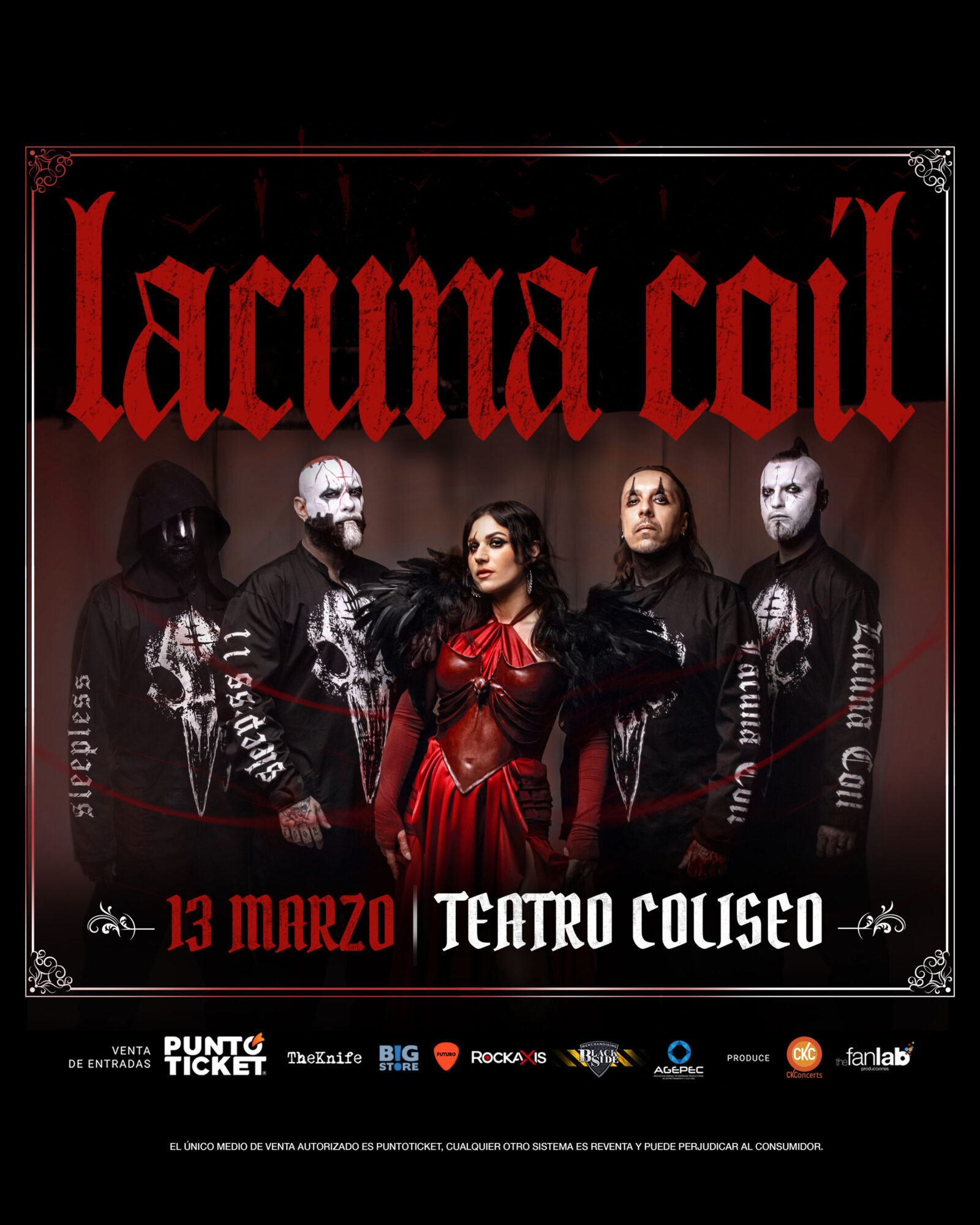 Lacuna Coil regresa a Chile: Fecha, lugar y venta de entradas - Música ...